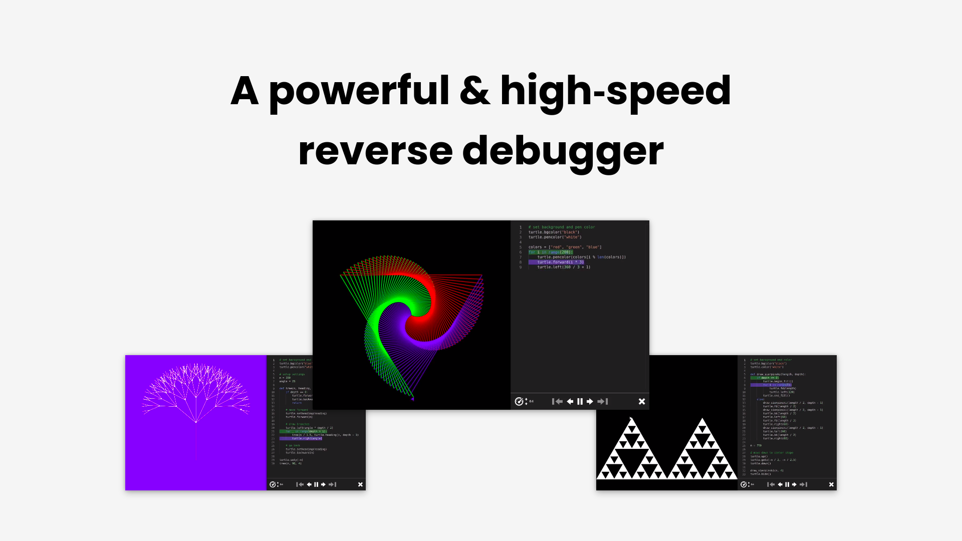 A powerful & high‑speed time travel debugger - Multicode